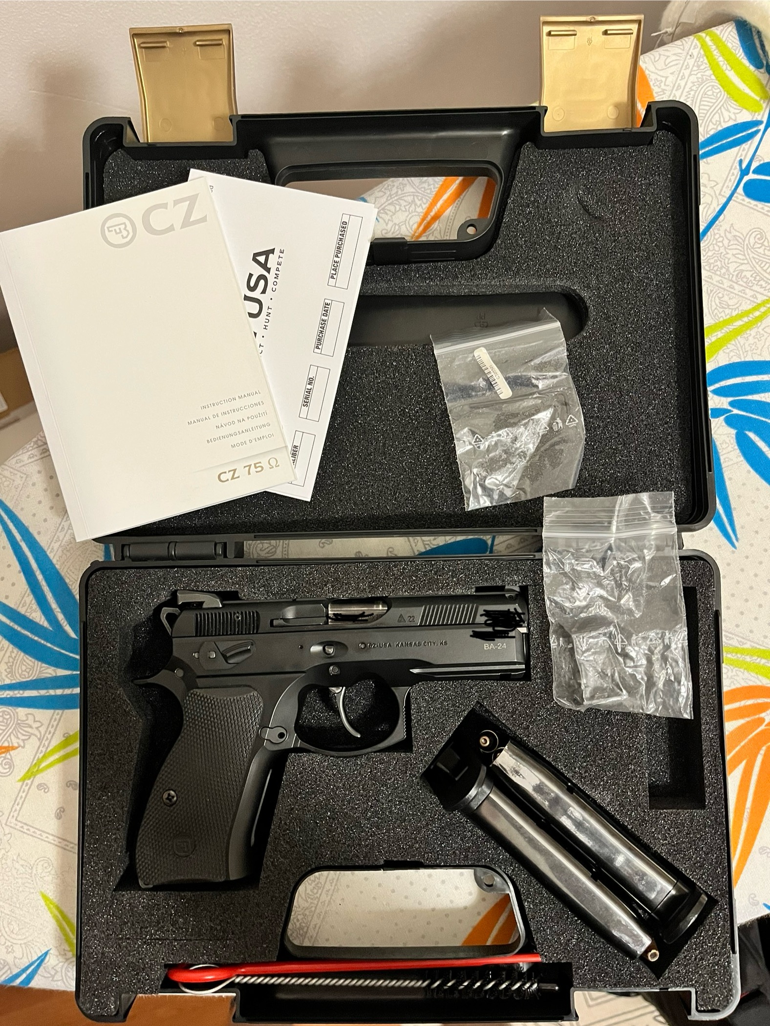 CZ 75 P-01 9X19 Omega